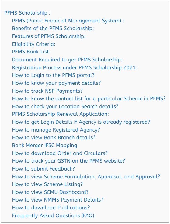 Pfms Scholarship 2023 Online Payment Status